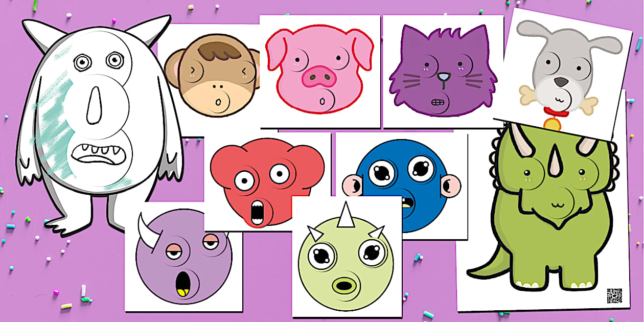 Make an Animal Face - Stickers & Activities - Bumper Pack
