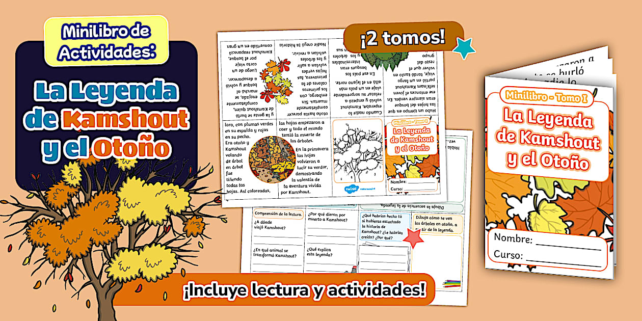 Minilibro | Leyenda | Selk'man| Lenguaje| Comprensión| 3°