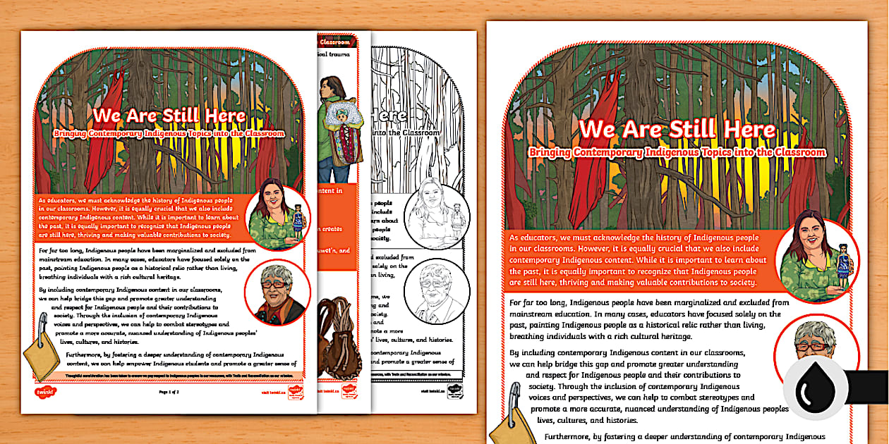 FREE! - We Are Still Here: Teaching Contemporary Indigenous Topics