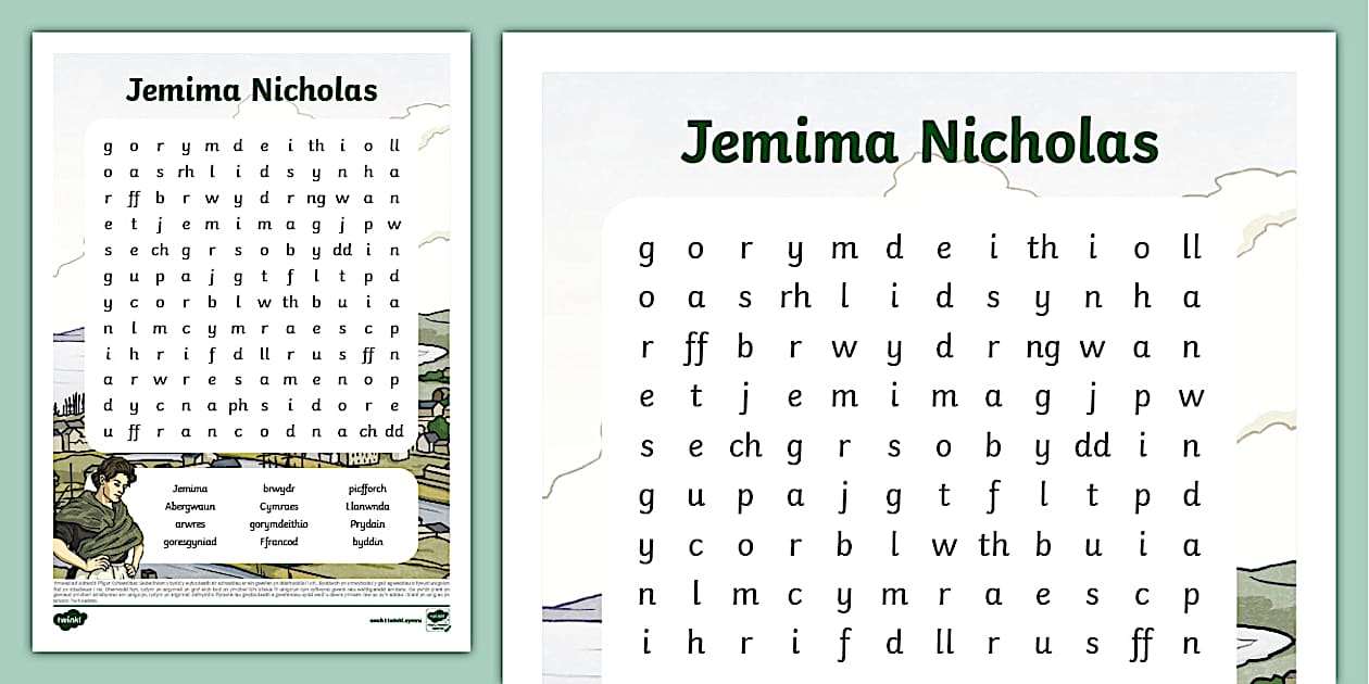 Chwilair Jemima Nicholas