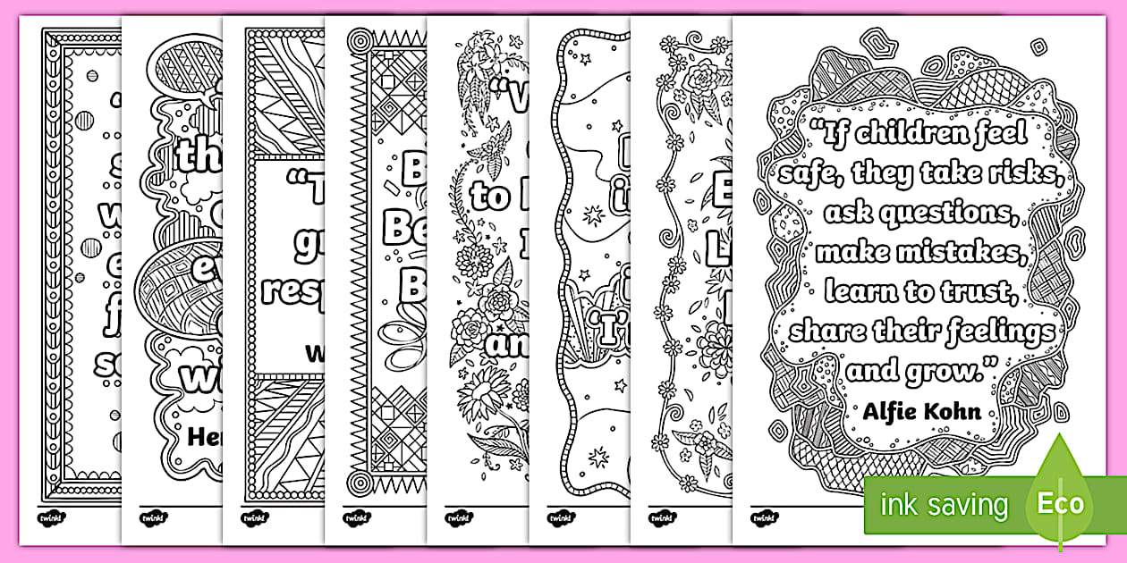 Wellbeing Colouring Sheets - Primary Mindfulness Activity