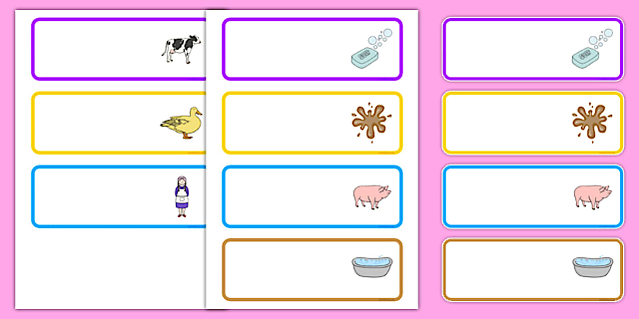 Washerwoman Editable Drawer Peg Name Labels - Twinkl