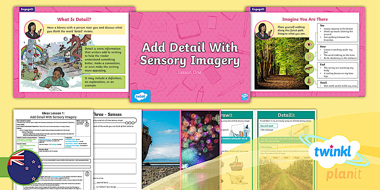 Phase 2 Writing to Entertain: Writing With Sensory Imagery