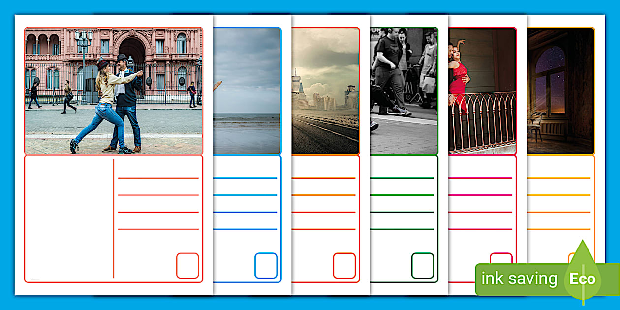 Dance Postcards | Postcard Collection | Twinkl Resources