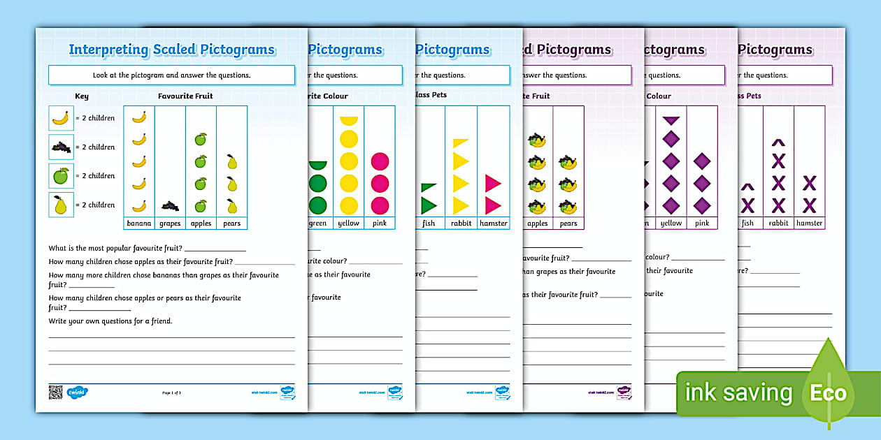 Editable Interpreting Pictograms Activity Pack - Twinkl