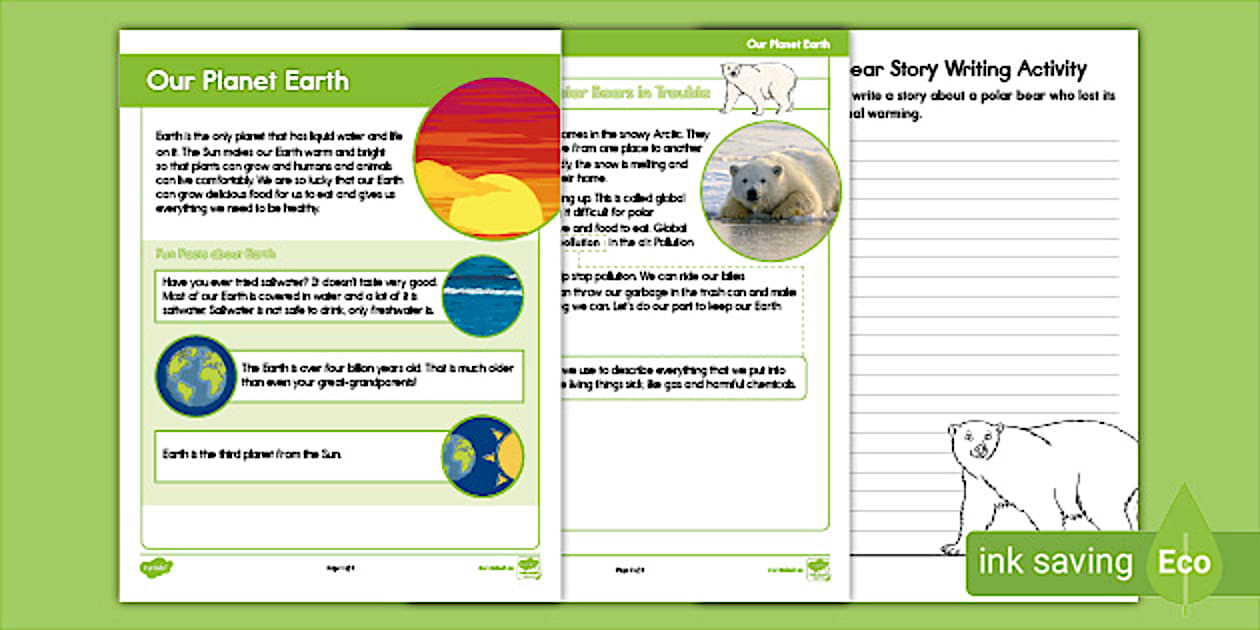 Earth Fact File - Amazing Facts about Earth - Twinkl