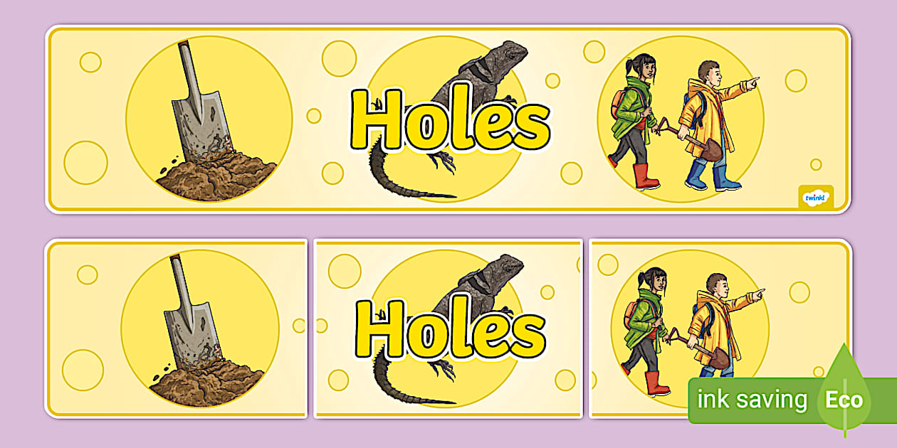 Holes Display Banner (teacher made) - Twinkl