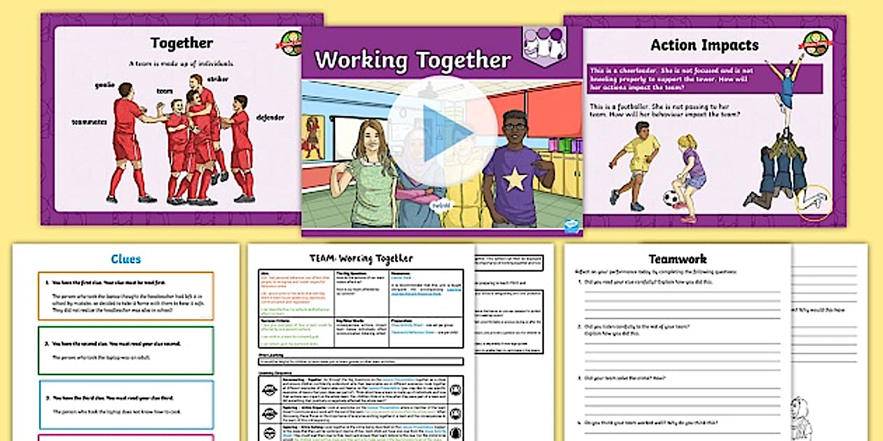 PSHE: LKS2 TEAM - Lesson Pack 3 (teacher made) - Twinkl