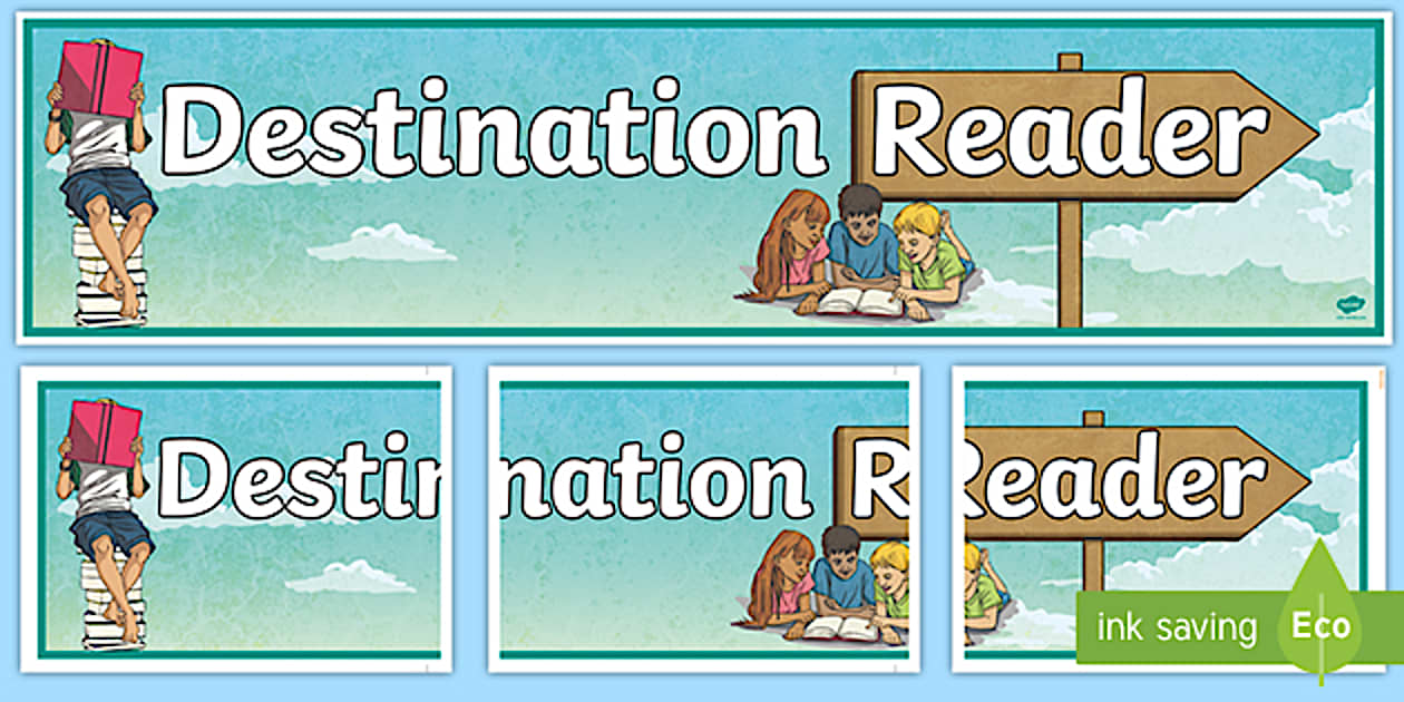 Destination Reader Display Banner (teacher made) - Twinkl