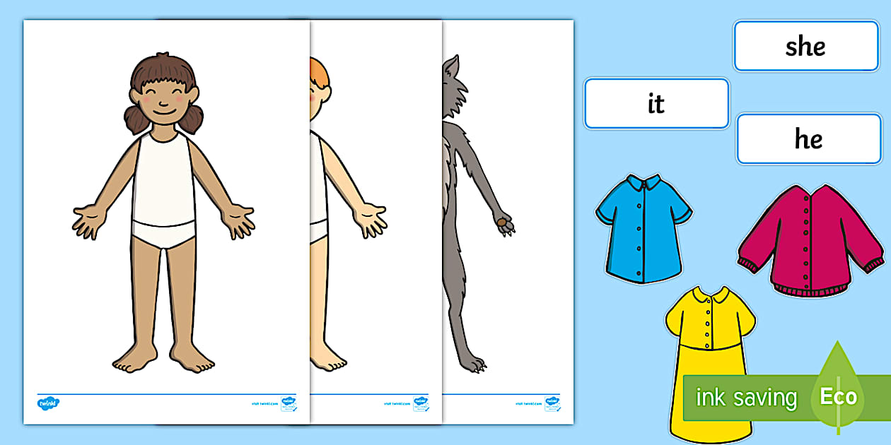 Editable Information Carrying Words Dress Up Description Game