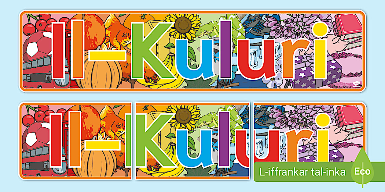 Bandalora:Il-Kuluri (Teacher-Made) - Twinkl