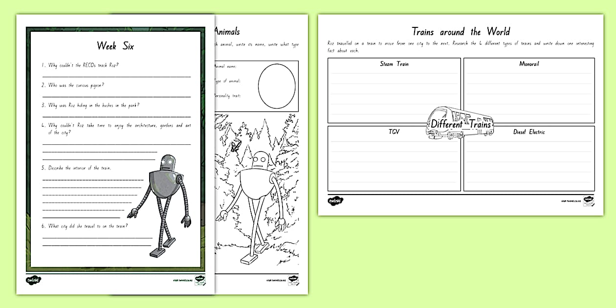 Term 2 Week 6 Year 3 & 4 Chapter Chat Resource Pack to Support Teaching ...