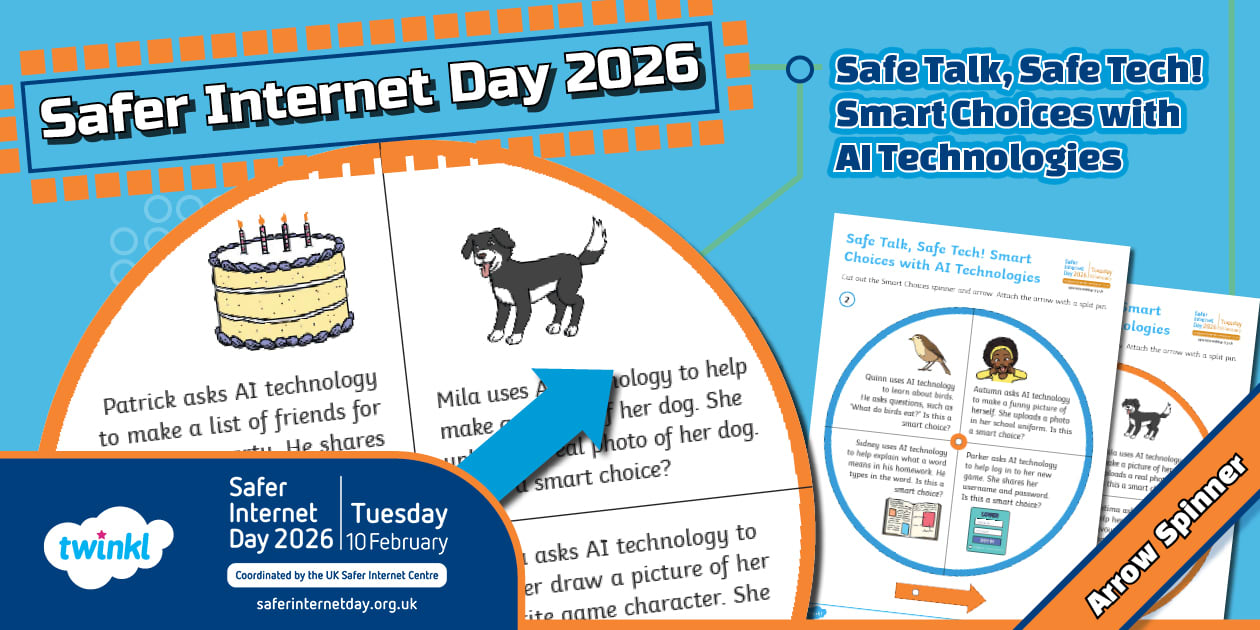 Safe Talk, Safe Tech! Smart Choices with AI Technologies KS1