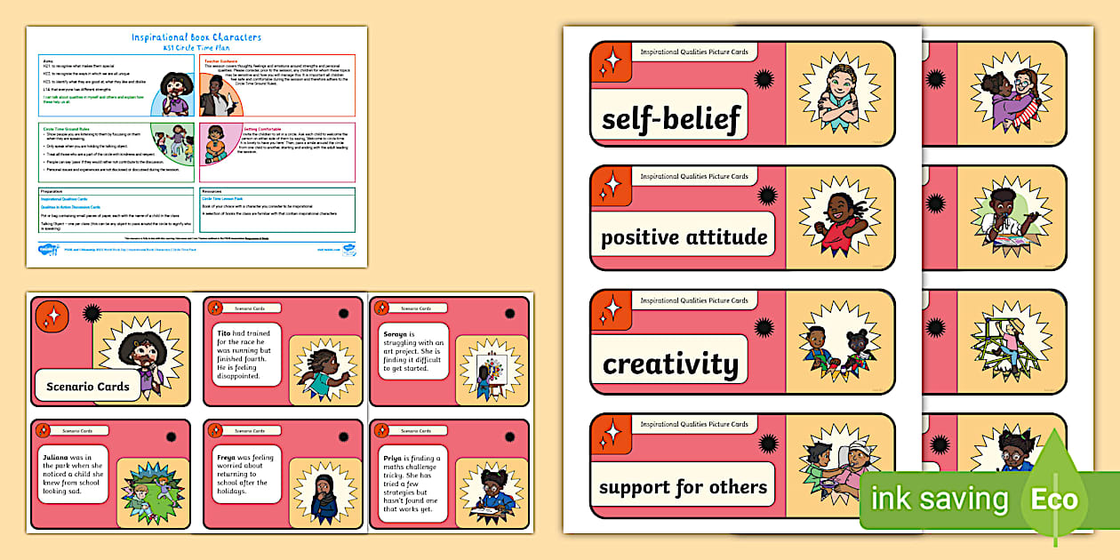 Inspirational Book Characters Circle Time KS1 (teacher made)