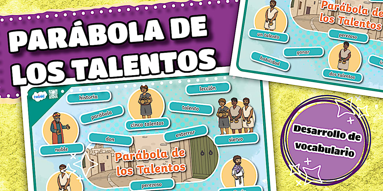 Vocabulario: Parábola de los Talentos