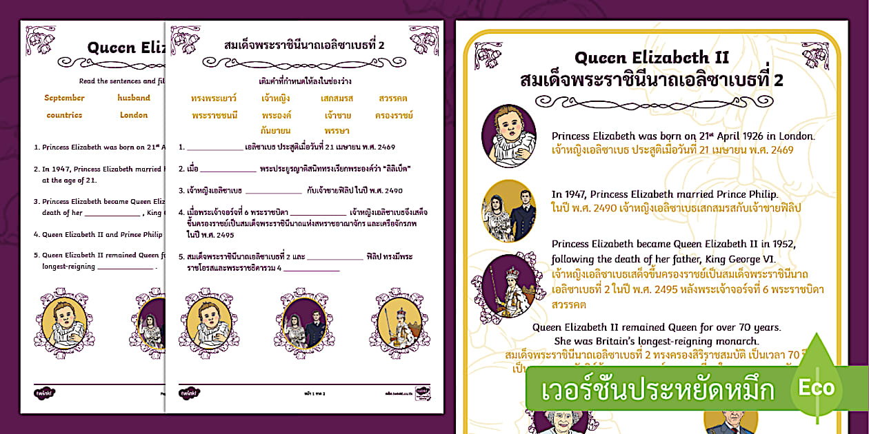 Queen Elizabeth II Pack (teacher made) - Twinkl