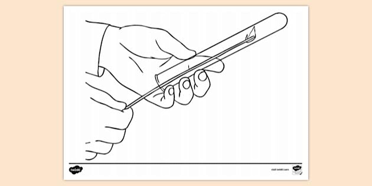 Gas Test Oxygen Colouring Sheet | Colouring Sheets - Twinkl