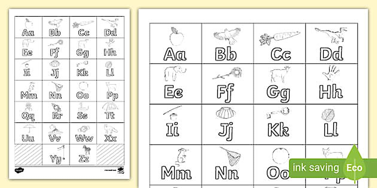 ABC Colouring Activity - Primary Resources (teacher made)