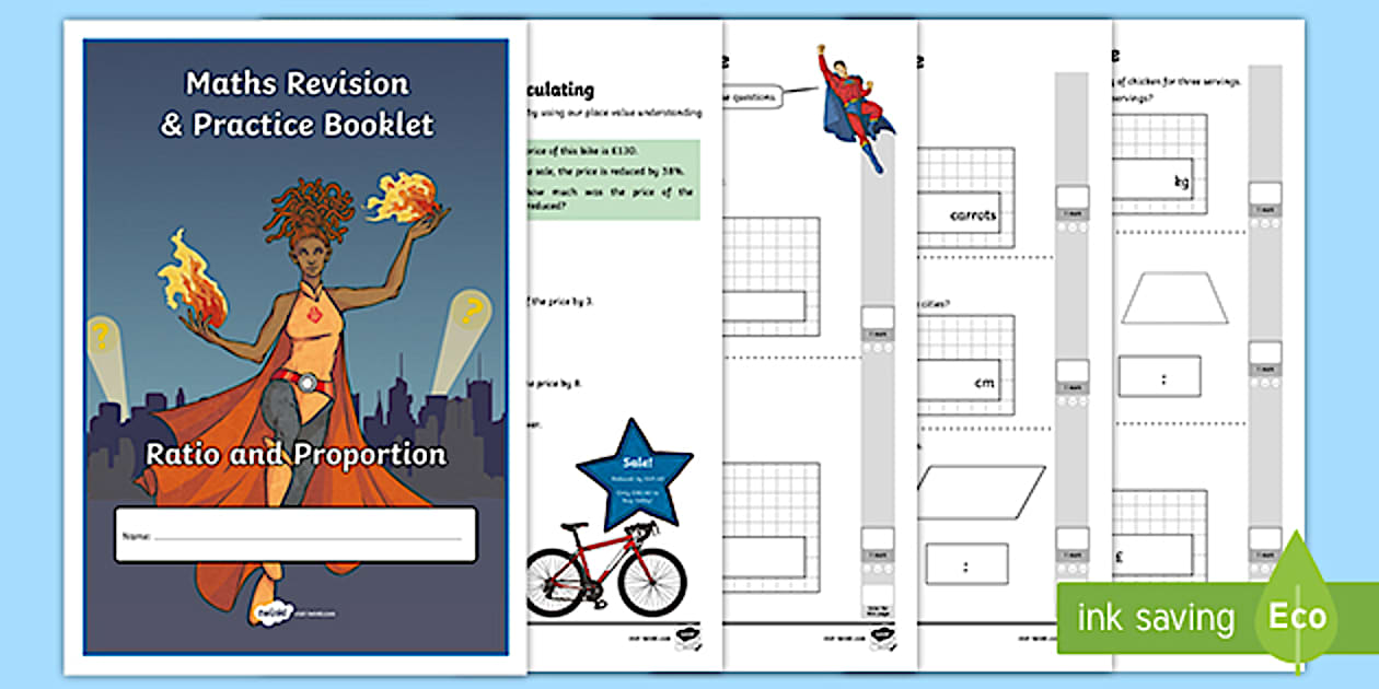 Editable Year 6 SATs: Maths Ratio and Proportion Revision & Practice ...