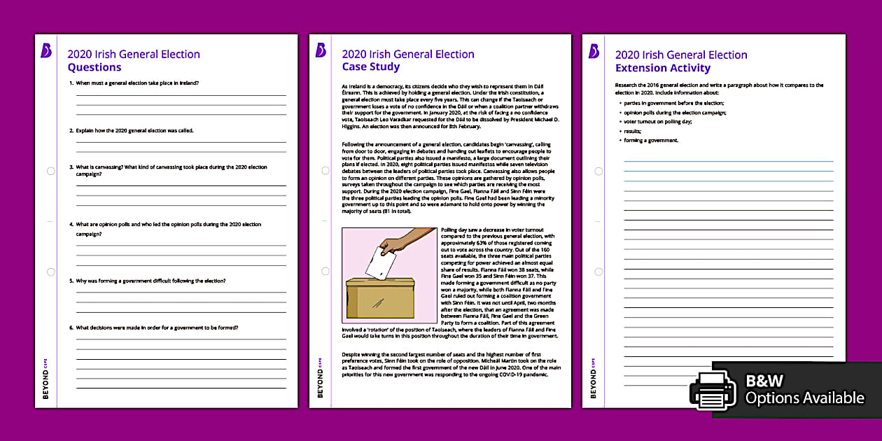 2020 Irish General Election Case Study