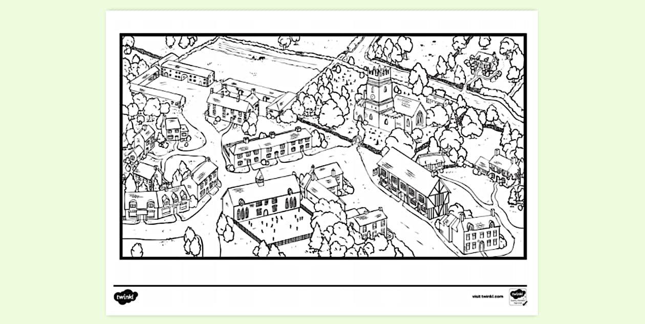 Tall Grassy Field Colouring | Colouring Sheets - Twinkl