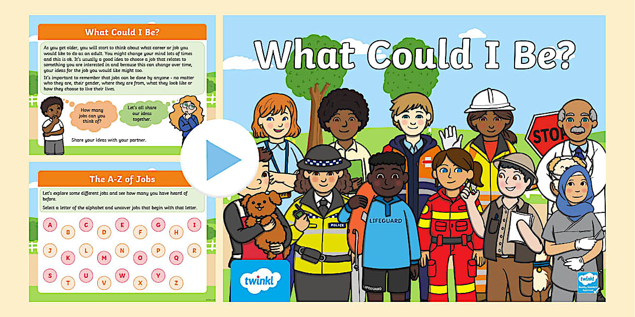 KS1 What Could I Be? PowerPoint | Future Professions