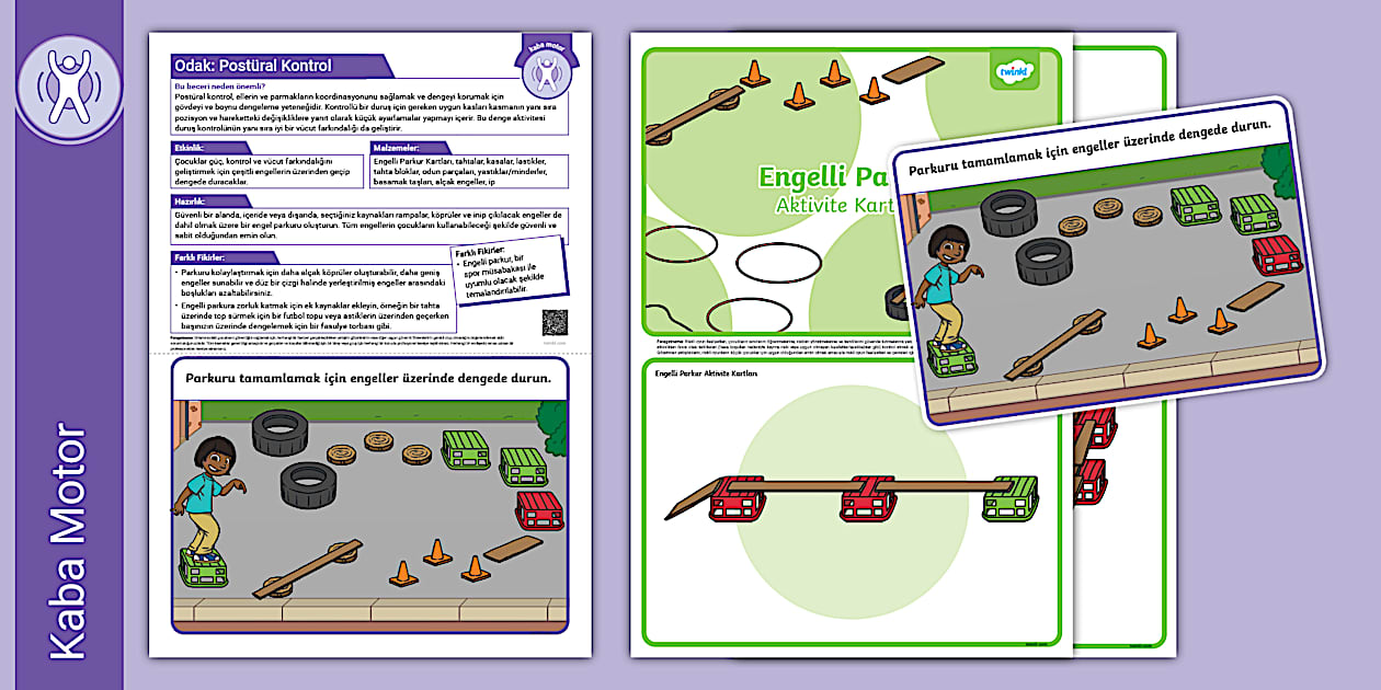 İnce Motor Becerileri: Kaba Motor Denge Sağlama Etkinliği