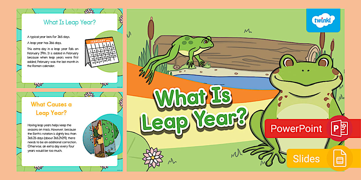 Fun Leap Year PowerPoint for K-2nd Grade | Twinkl USA