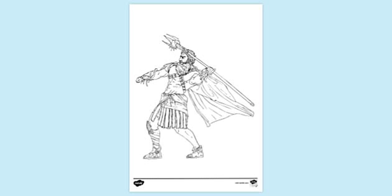 God Colouring Page | Colouring Sheets - Twinkl