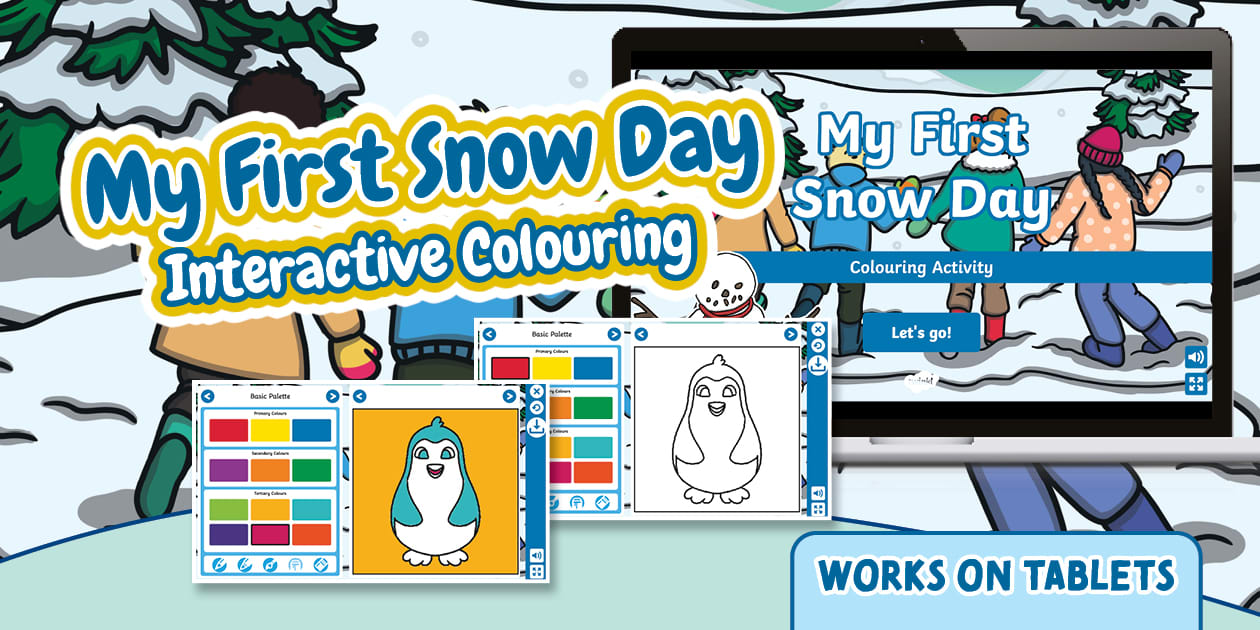 * NEW * Foundation Phase Life Skills - My First Snow Day - Interactive