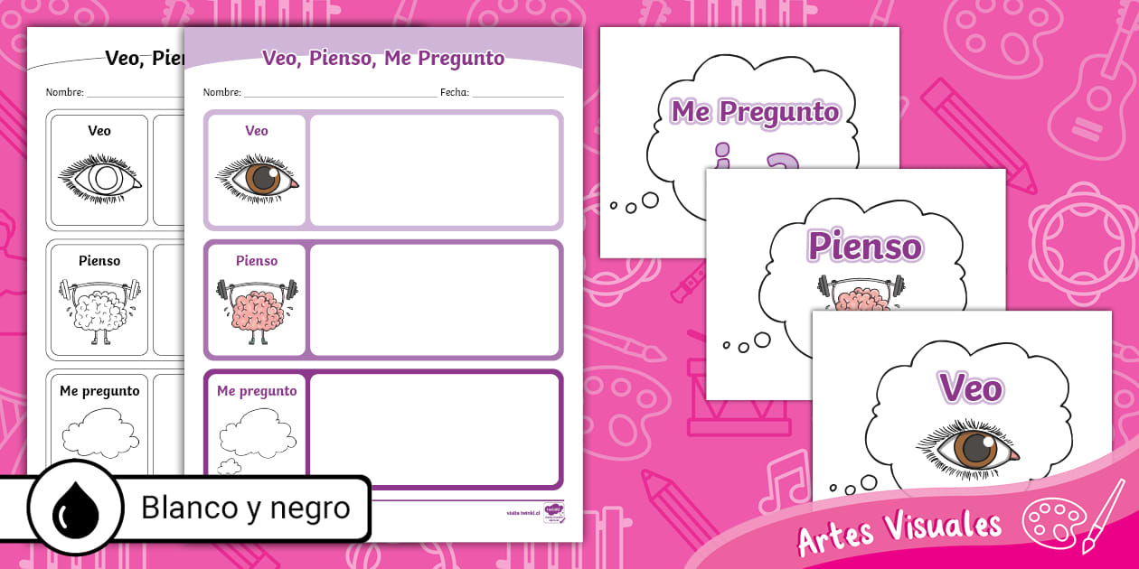 Rutina | Veo | Pienso | Me Pregunto | (Teacher-Made)