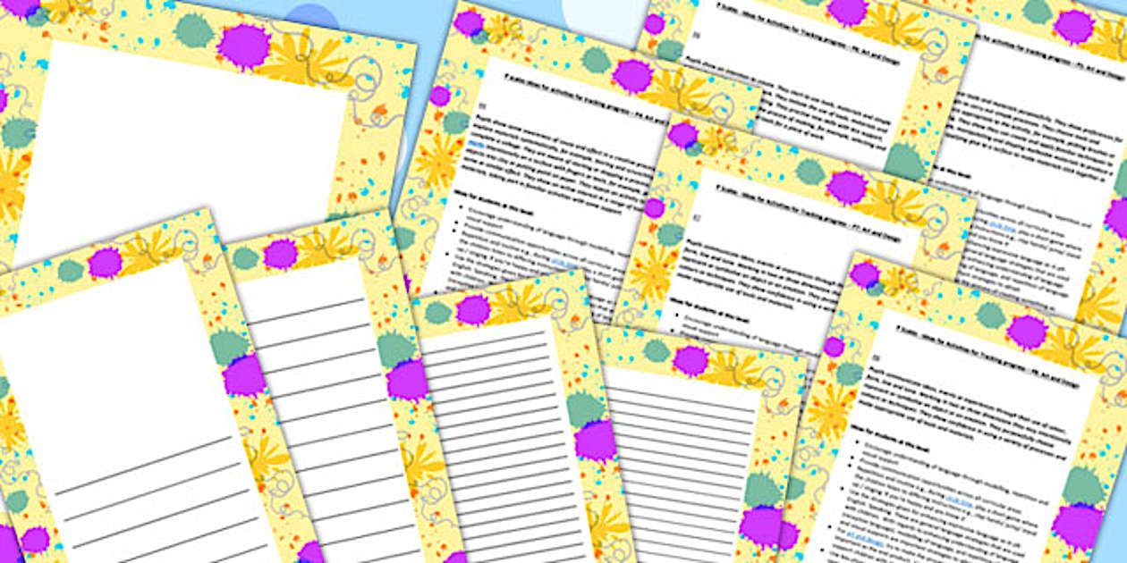 P Scale Art And Design Activity Ideas For Tracking Progress P4 P8