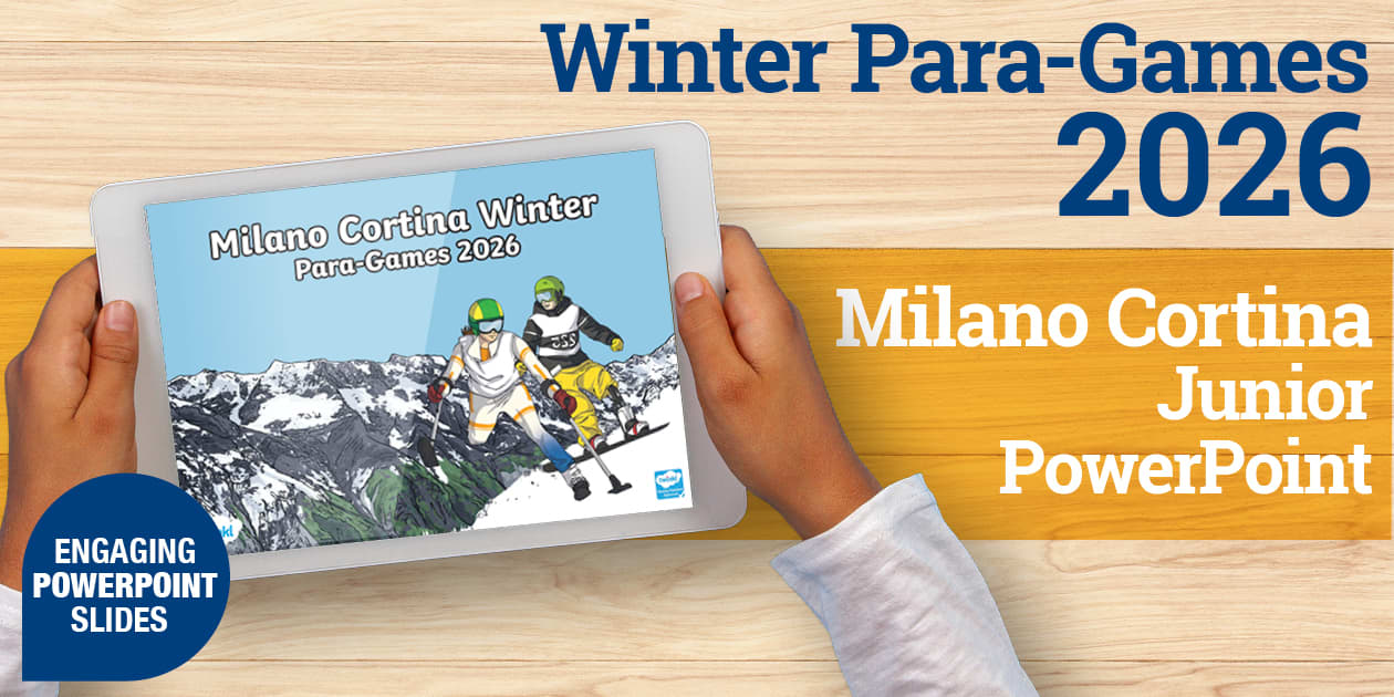 Milano Cortina Winter Para-Games 2026 Junior PowerPoint