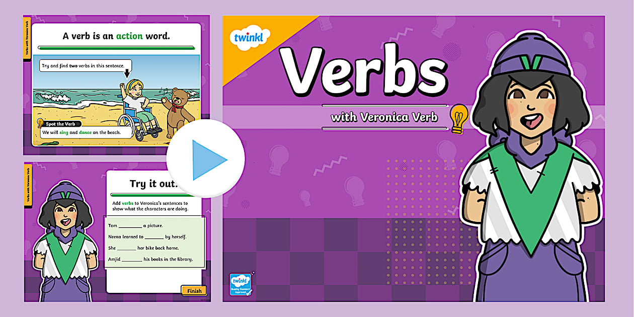 KS1 Verbs PowerPoint - English Resources (teacher made)