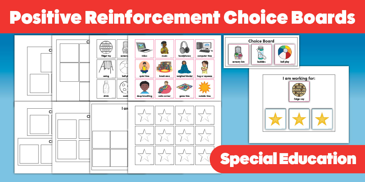 Positive Reinforcement Visual System for Autism - Twinkl