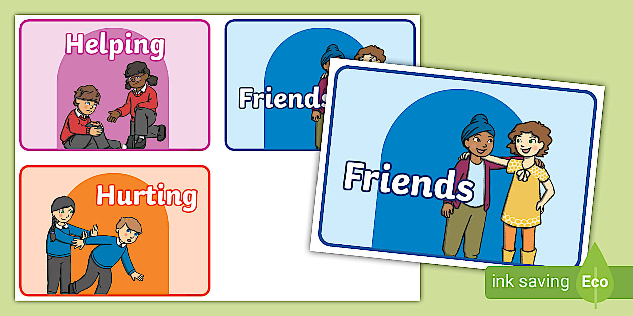 Friendship (teacher made) - Twinkl