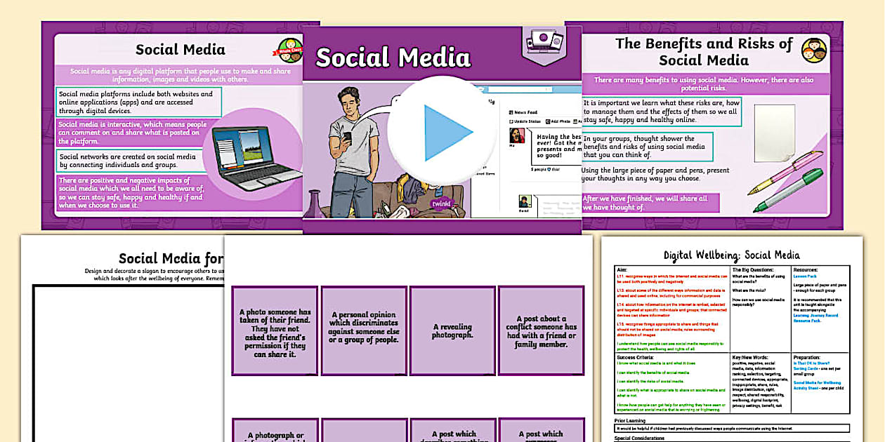 PSHE: UKS2 Digital Wellbeing - Lesson Pack 4