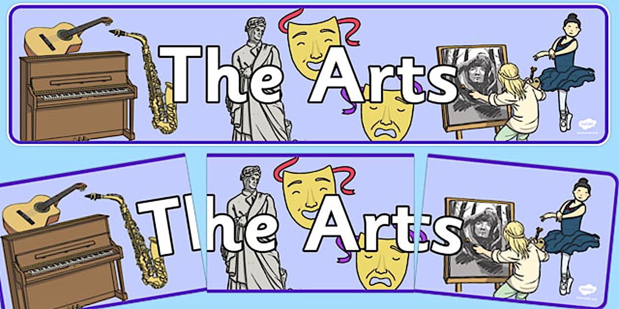 The Arts Display Banner NZ (teacher made) - Twinkl