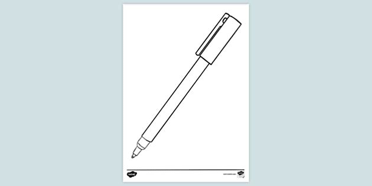 Handwriting Pen Colouring | Colouring Sheets (teacher made)