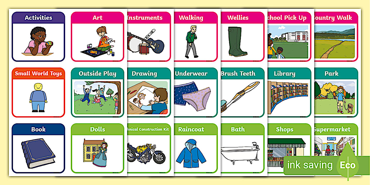 Daily Routine Cards for Home | Teaching Resources - Twinkl
