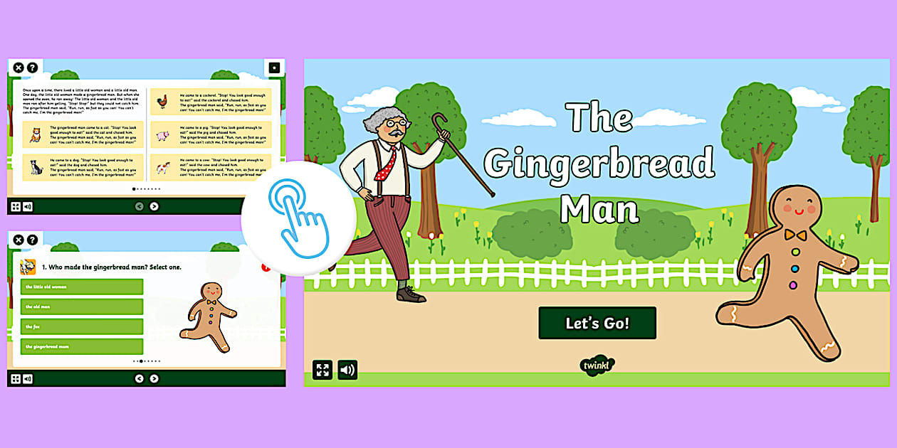 Gingerbread Man Reading Comprehension | Twinkl Go! - Twinkl