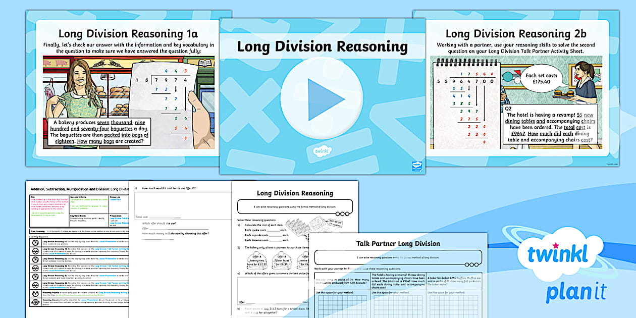 Consolidation: Y6 Long Division Guided SATs Questions