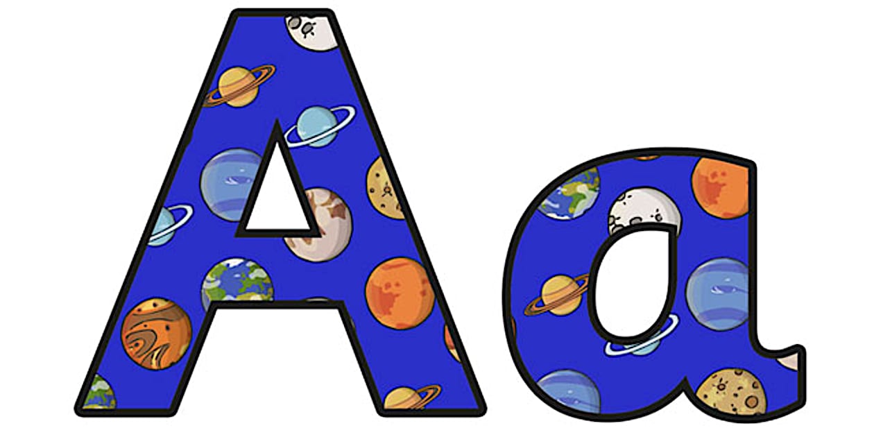 Cursive The Earth And Beyond Lowercase Display Lettering