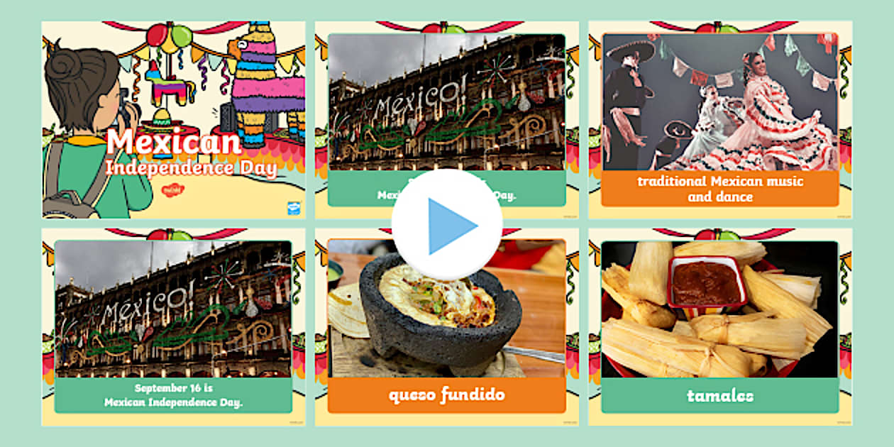 Mexican Independence Day Presentation with Photos | Twinkl
