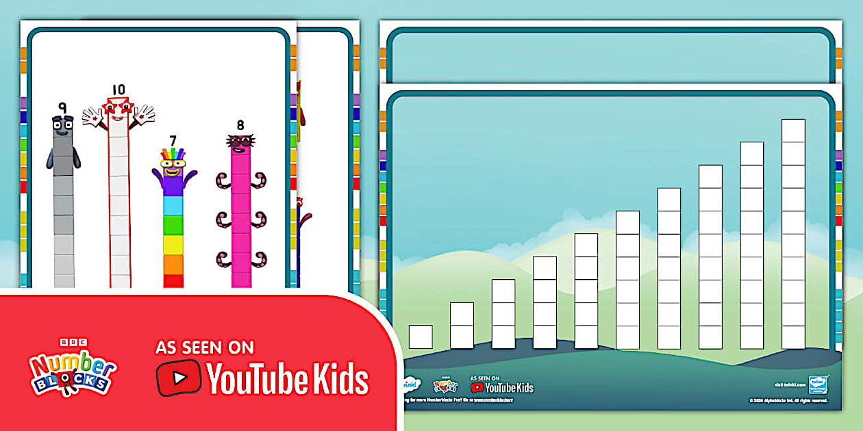 Numberblocks: Lucky Number 7 Resource Pack (teacher made)