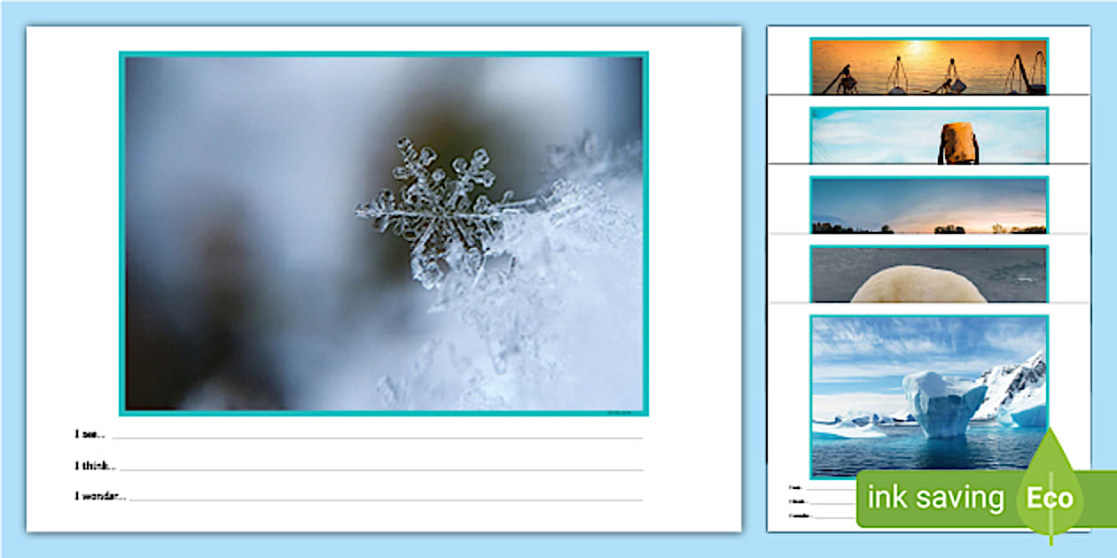 Water I See, I Think, I Wonder Photo Pack (teacher made)