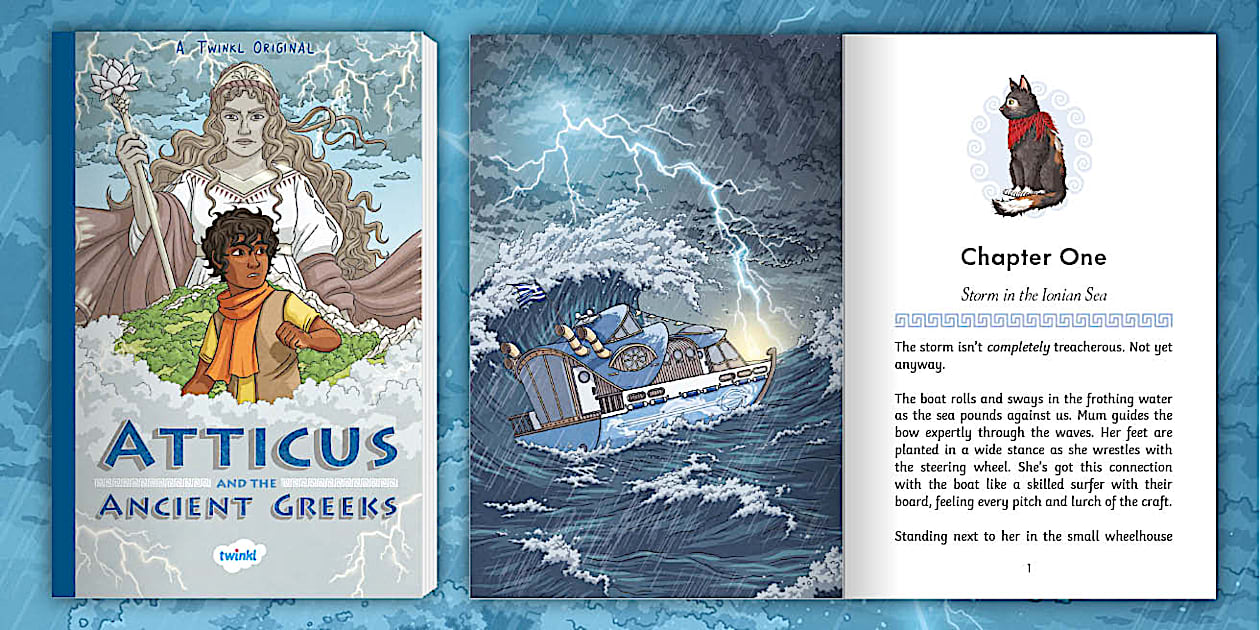 Atticus and the Ancient Greeks | Ancient Greece Book KS2