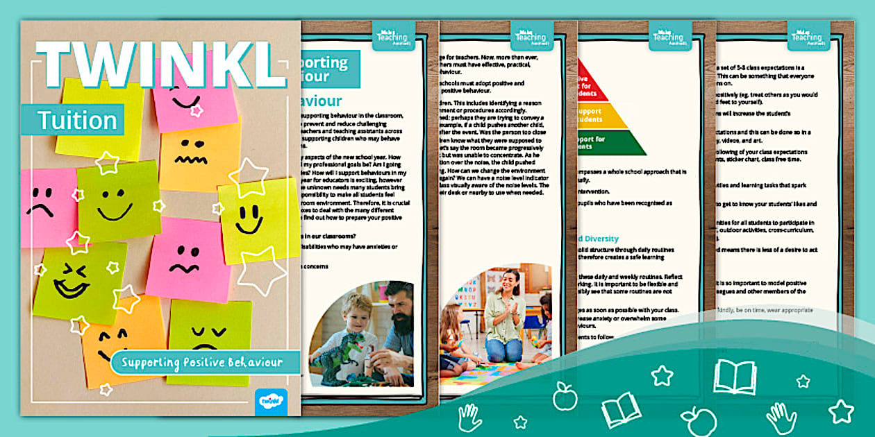 Twinkl Tuition: Supporting Positive Behaviour (teacher made)