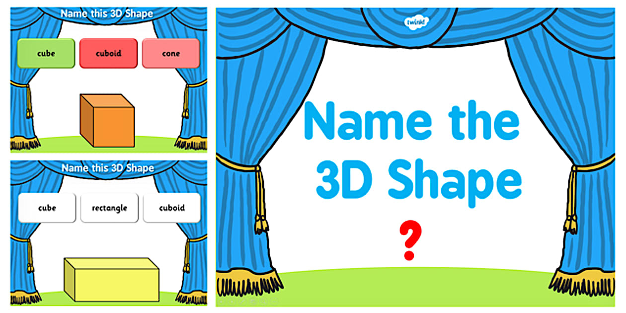 Name that 3D Shape | KS2 | Interactive PowerPoint Quiz