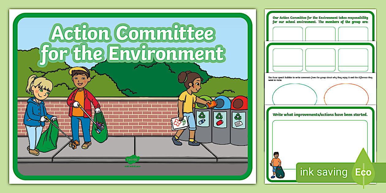 Pupil Voice - Environment - Action Committee for the Environment - Display